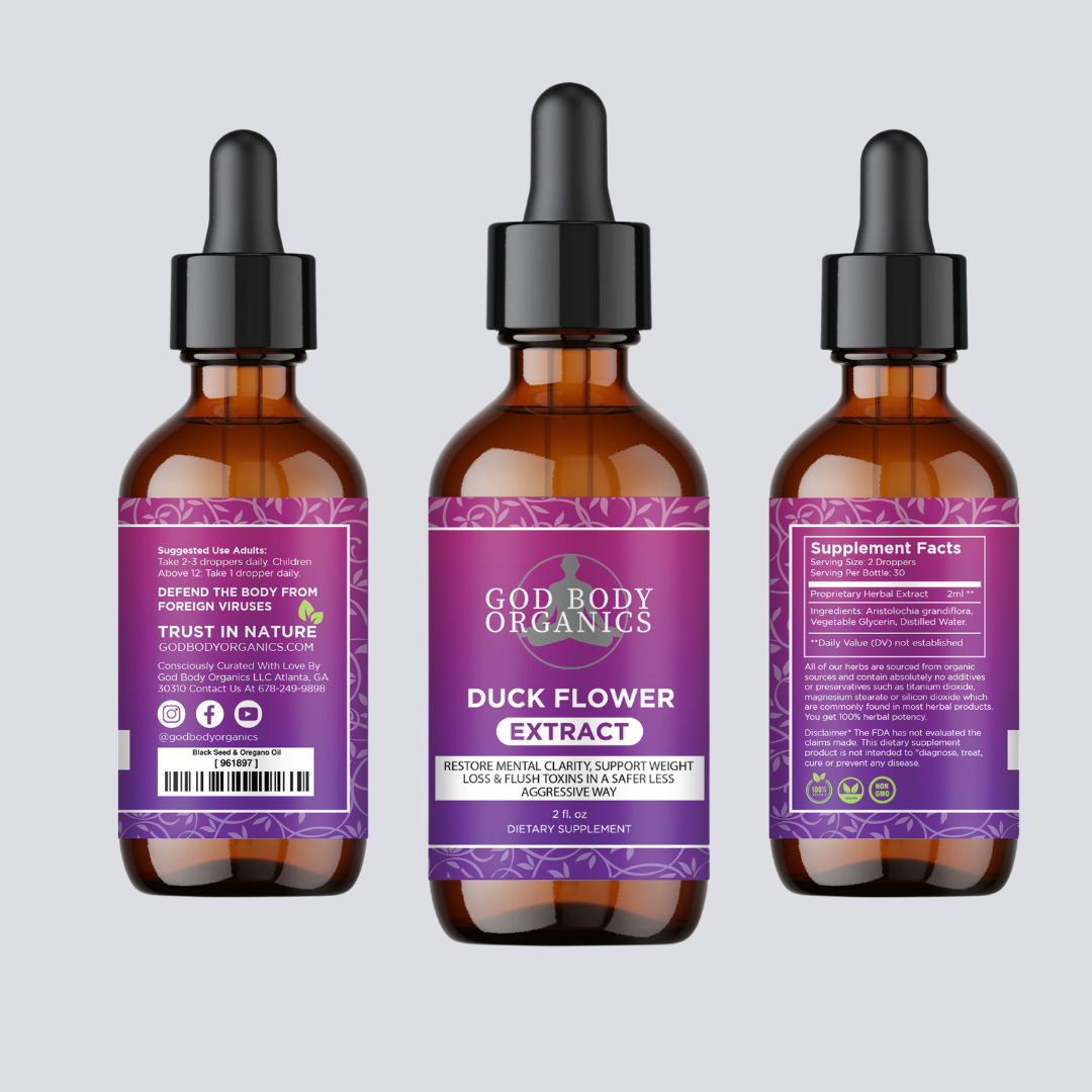 Duck Flower Extract – GodBodyOrganics