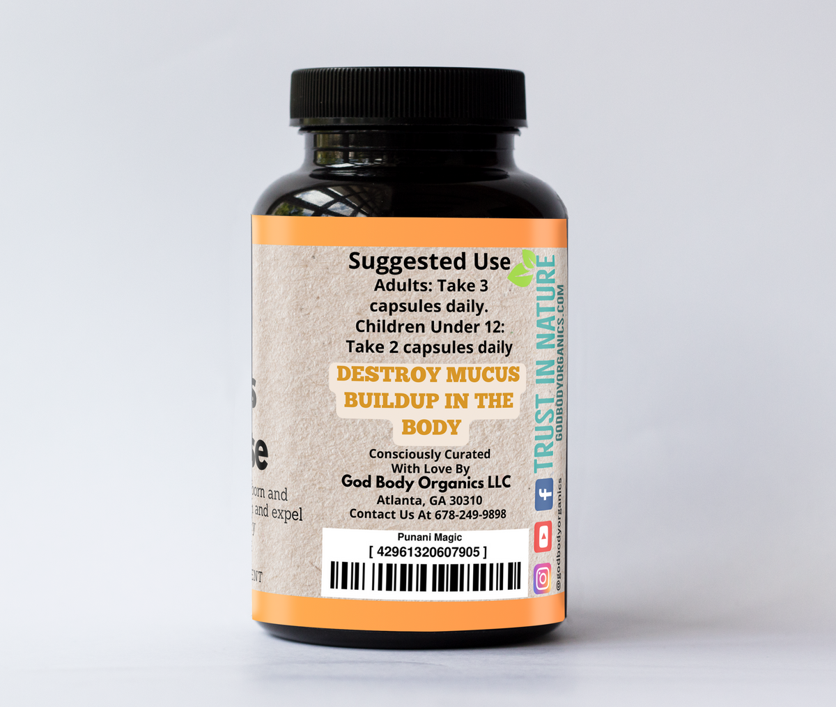 Mucus Cleanse – GodBodyOrganics