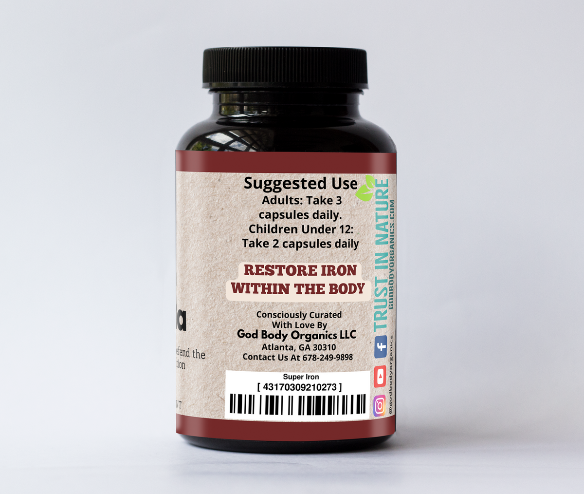 Iron Formula – GodBodyOrganics